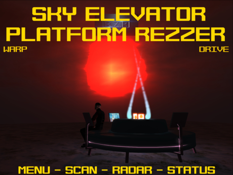 Second Life Marketplace - [ R.Z.R ] SKY ELEVATOR (Warp-Drive) PLATFORM ...